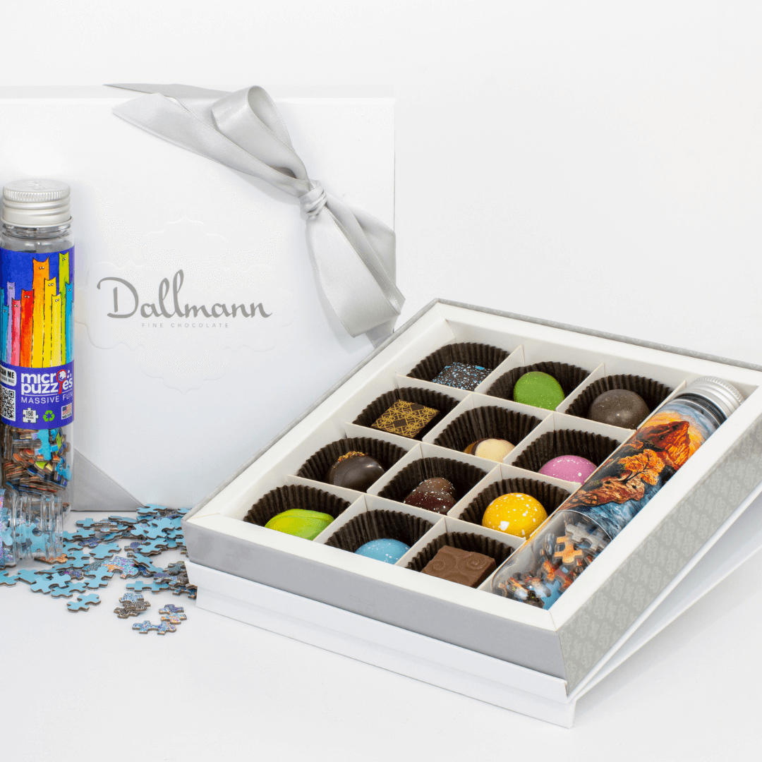 12 Piece Chocolate Puzzle